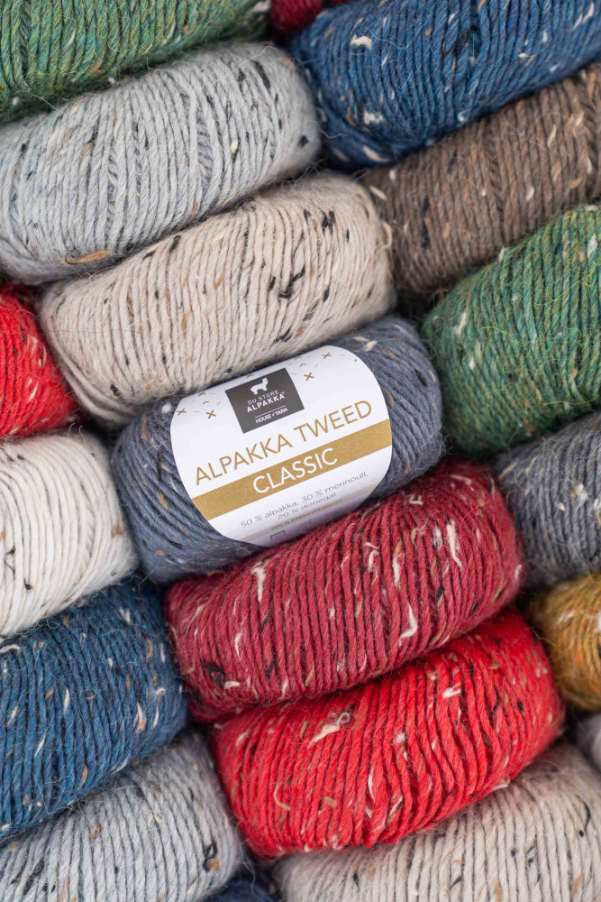 Strikkemekka.no - Du Store Alpakka - Alpakka Tweed Classic